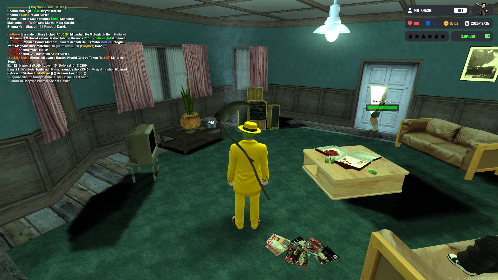 FriendLy Bax (3345) - شکایت‌های مربوط به مافیا / فمیلی - انجمن ایران ام ...